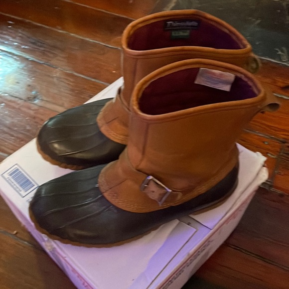 L.L. Bean | Shoes | Vintage Ll Bean Lounger Harness Duck Boots | Poshmark
